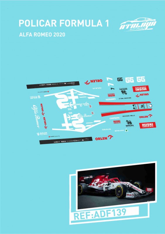 ATALAYA DECALS FOR POLICAR F1