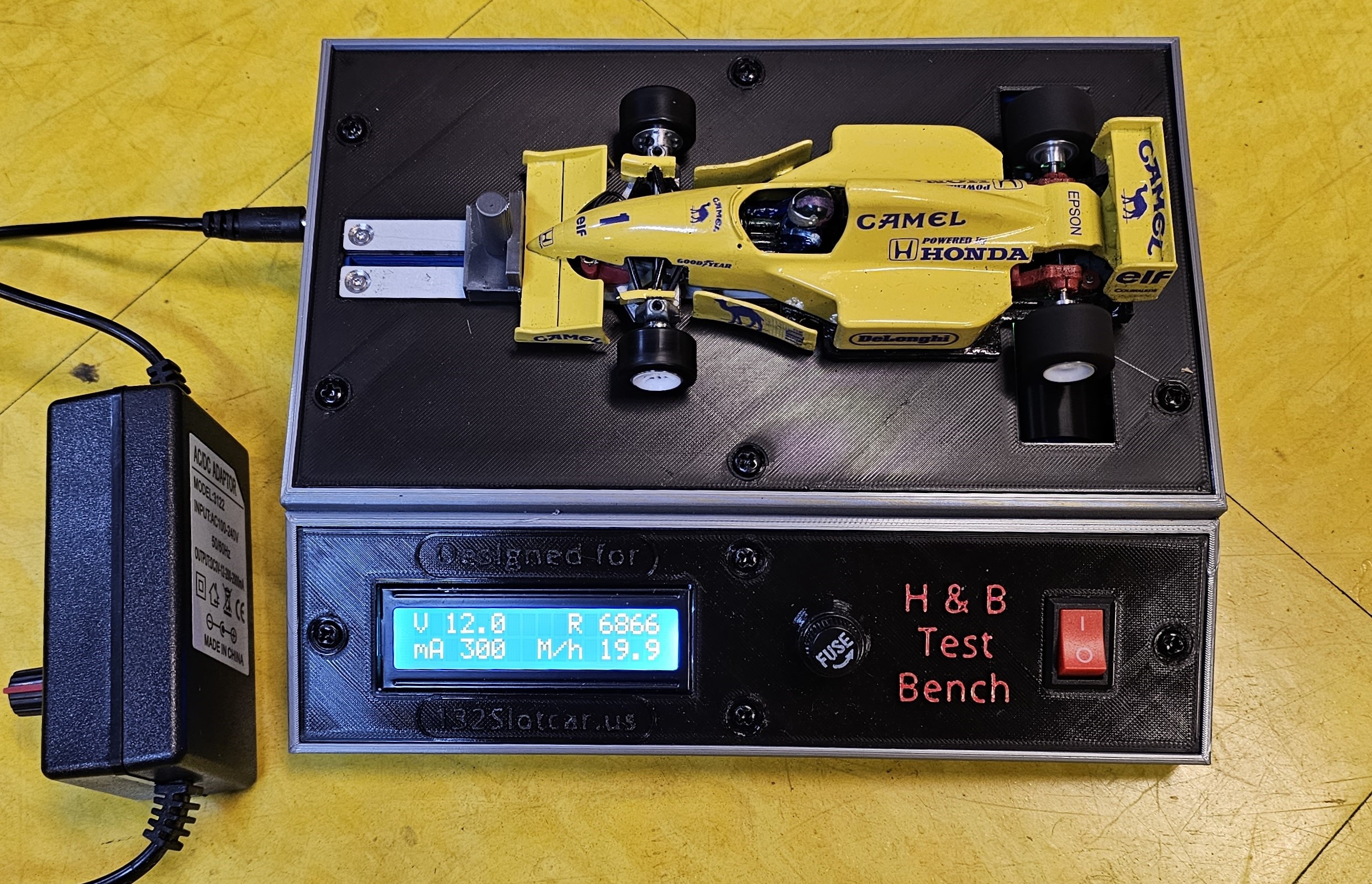 H & B + Test Bench with build in amp meter