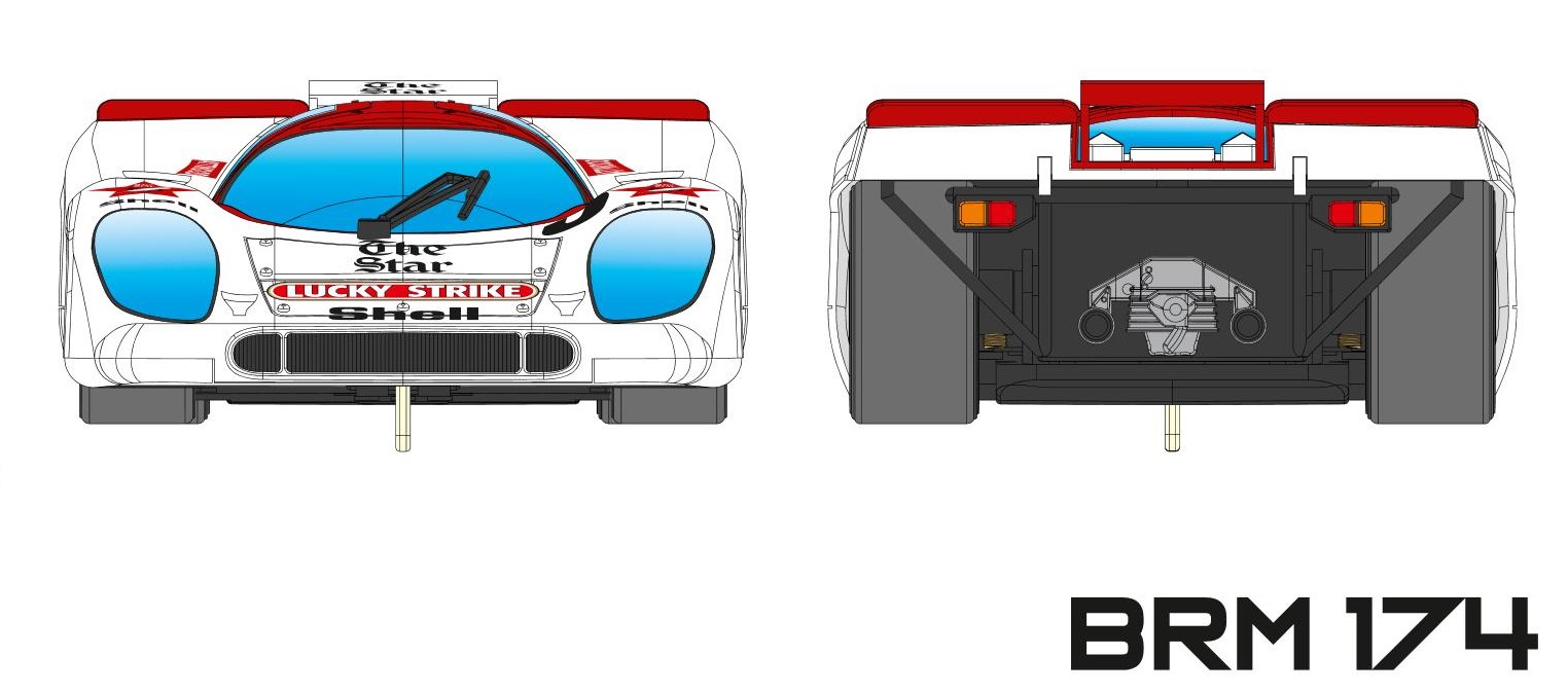 BRM174: Porsche 917K #3 David Piper Racing Lucky Strike Kyalami 9 Hours ...